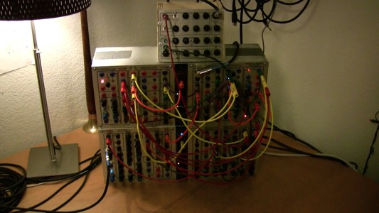 Serge Analog Modular Synthesizer And A Homemade Thomas Henry Mega