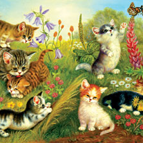 Stream Happy Prancing Cats in the Meadow | Music for cats by ...