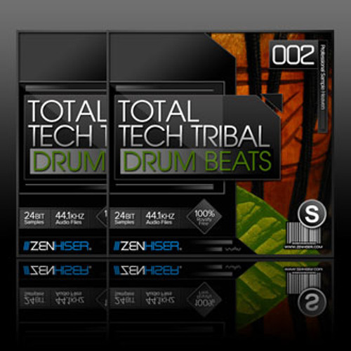 Stream Total Tech Tribal Drum Beats 02 - zenhiser samples & loops ...