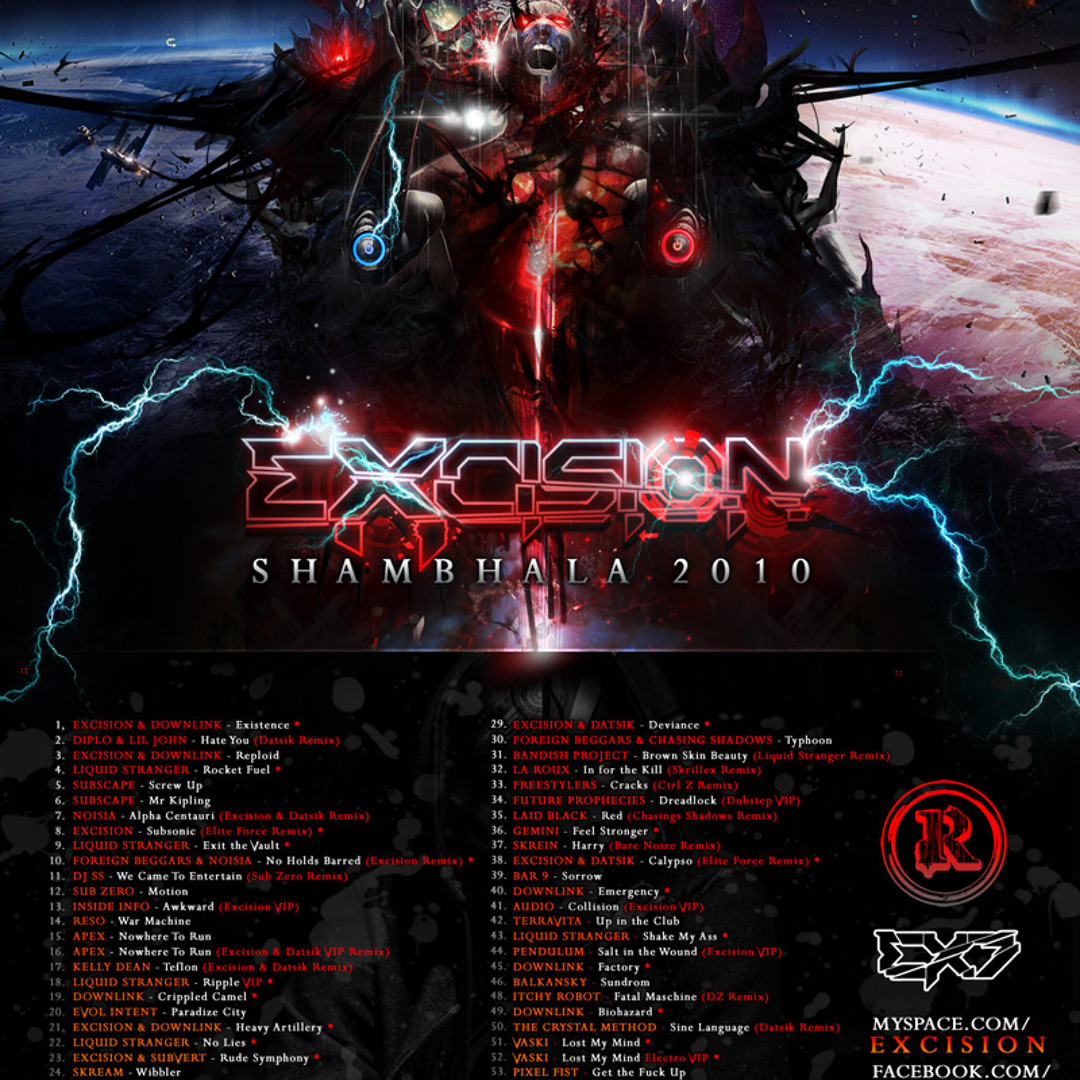 Stream Excision Shambhala 2010 Mix by Excision | Listen online for free ...