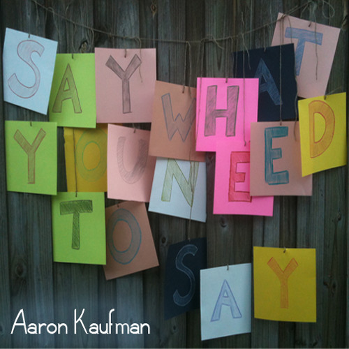 Stream Say (John Mayer Cover) by Aaron Kaufman | Listen online for free ...