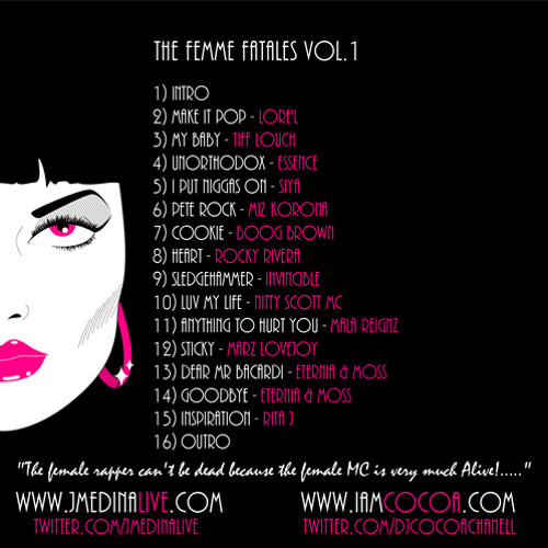 Stream THE FEMME FATALE MIXTAPE VOL. 1 by JMedinaLive | Listen online ...
