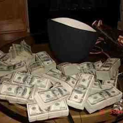 Money Stacks And Weed