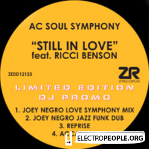 Stream AC Symphony featuring Ricci Benson- Still In Love (Joey Negro ...
