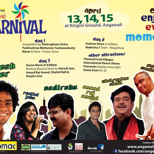 Stream Angamali carnival theme song by Vinu krishnan | Listen online ...