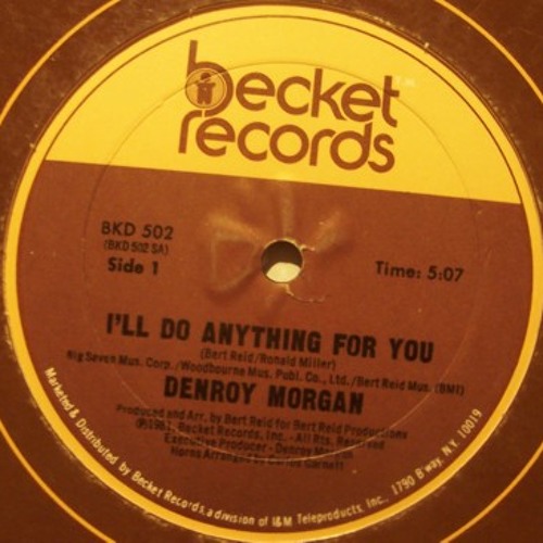 Stream Denroy Morgan - I'll do anything for you- chewy rub by CHEWY ...
