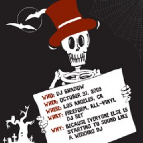 Stream DJ Shadow - Live in Los Angeles 10/31/09 by Green Basturd ...