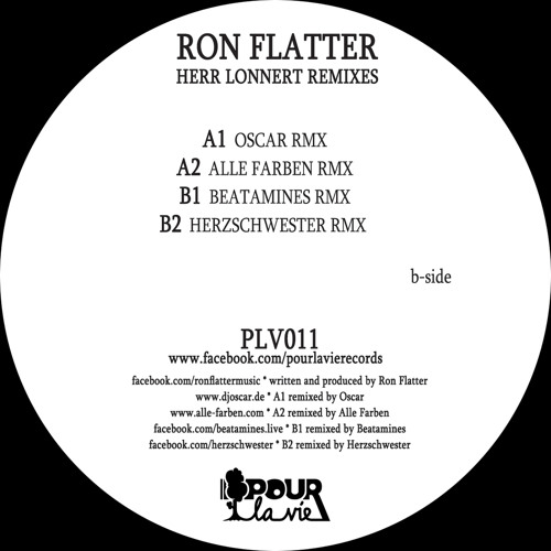 Stream Ron Flatter - Herr Lonnert (Herzschwester RMX) Pour La Vie 011 by Herzschwester | Listen ...