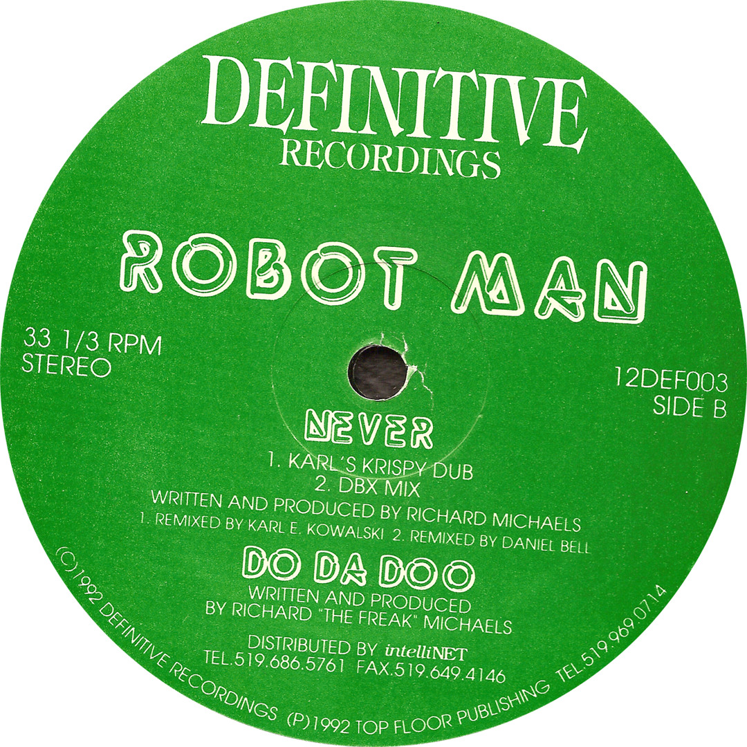 Stream Robotman: Do Da Doo (Original Mix) (1992) 12DEF003 by Richie ...