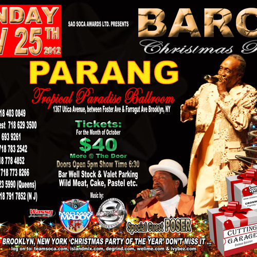 Stream BARON CHRISTMAS PARTY (PARANG) by socamaco | Listen online for ...