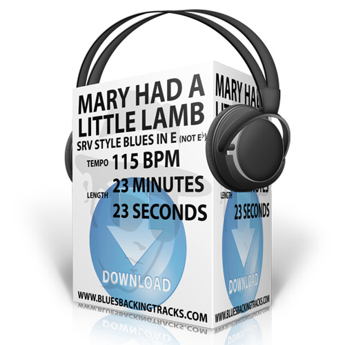 Stream SRV-Style-Mary-Had-A-Little-Lamb-Blues-Backing-Track-in-E-115bpm ...