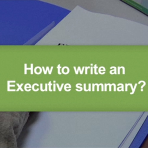 Stream How to write executive summary by kuza Biashara | Listen online ...