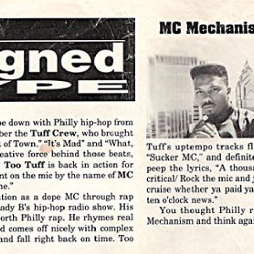 Stream With the Quickness Dj Too Tuff feat. MC Mechanism (1986 Power 99 ...