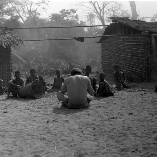 Stream Balonyona singing gano (Bayaka story fables, Central African ...