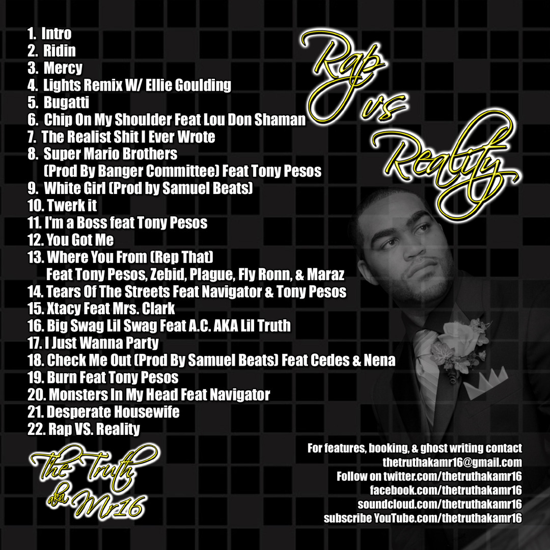 Stream 22 Rap Vs Reality by the truth aka mr16 | Listen online for free ...
