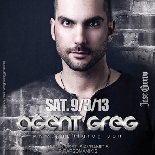 Listen to playlists featuring Agent Greg live @ Barrage Club(Zakynthos ...