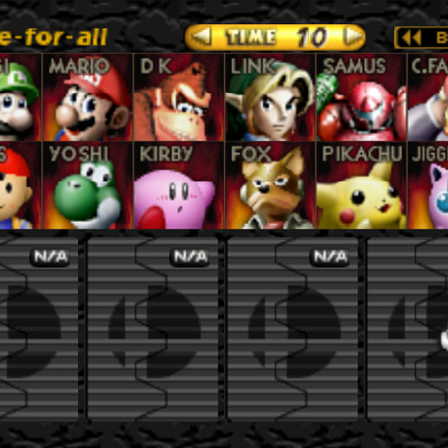 Stream Super Smash Bros Character Select Nintendo 64 Edition ...