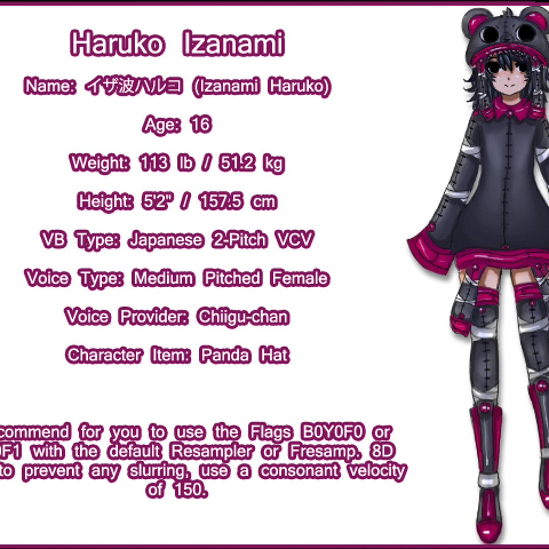 Stream 【UTAU VB DL】Raspberry＊Monster【Haruko Izanami】 by livybun ...