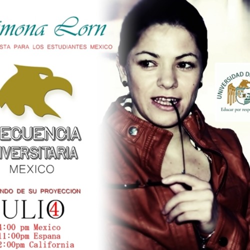 Stream Entrevista Con Simona Lorn by Frecuencia Universitaria | Listen online for free on SoundCloud
