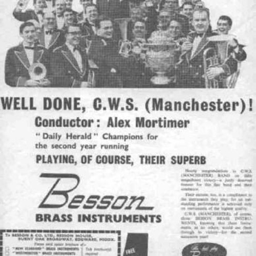 Stream The Nightingale. Derek Garside and the CWS Manchester band ...