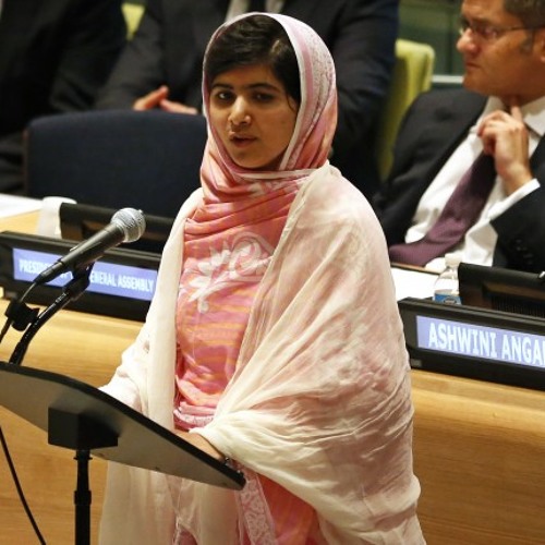 Stream Malala Yousafzai speaking at the UN by The World | Listen online ...
