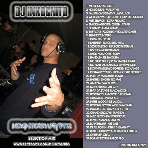 Stream Kognito's Way Pt2 by DJ Inkognito | Listen online for free on ...