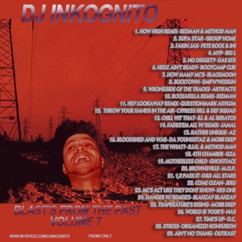 Stream Blast From The Past Vol 7 by DJ Inkognito | Listen online for ...