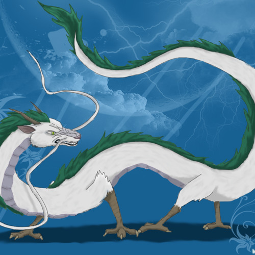 Haku Dragon Flying