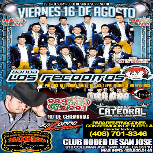 Stream BANDA LOS RECODITOS ESTE VIERNES EN EL RODEO DE SAN JOSE by Club ...