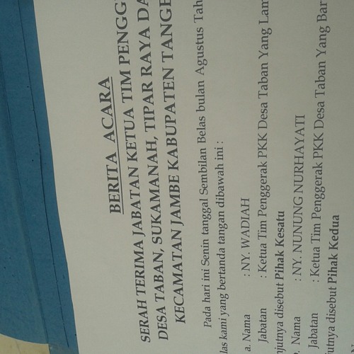 Stream Berita Acara Pkk at Kecamatan jambe by Evi Fatra Comalla ...