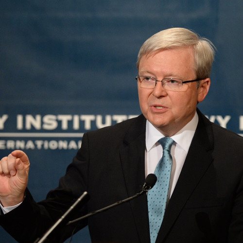 Stream Kevin Rudd Lowy Speech by Michelle Grattan | Listen online for ...