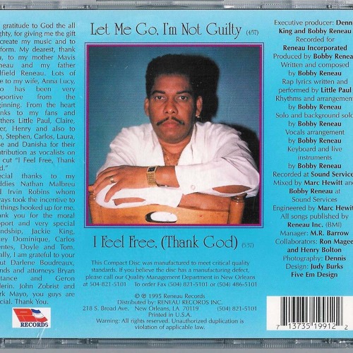 Stream " I FEEL FREE, THANK GOD " Bobby Reneau by reneaurecords ...