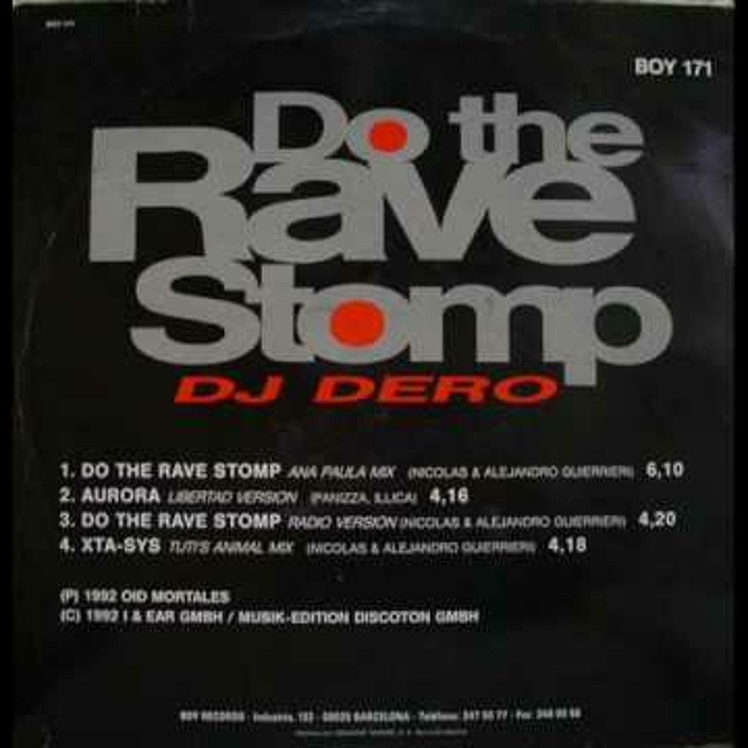 Stream DJ Dero - Do The Rave Stomp(Cuervo 2k13 Remix) by DJ El Cuervo ...