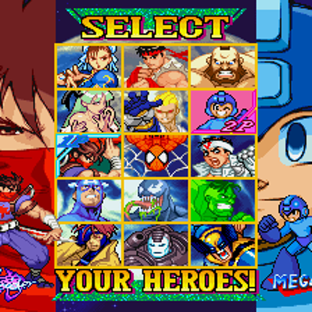 Stream Marvel vs.Capcom Select Screen(produced by mgodo) by MGODO ...