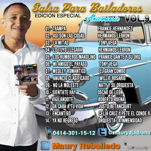 Stream salsa montuno vol 10 by maury dj | Listen online for free on ...