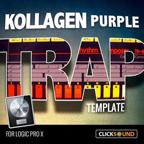 Stream Kollagen 'Purple' Trap Template for Logic Pro X by Clicksound ...