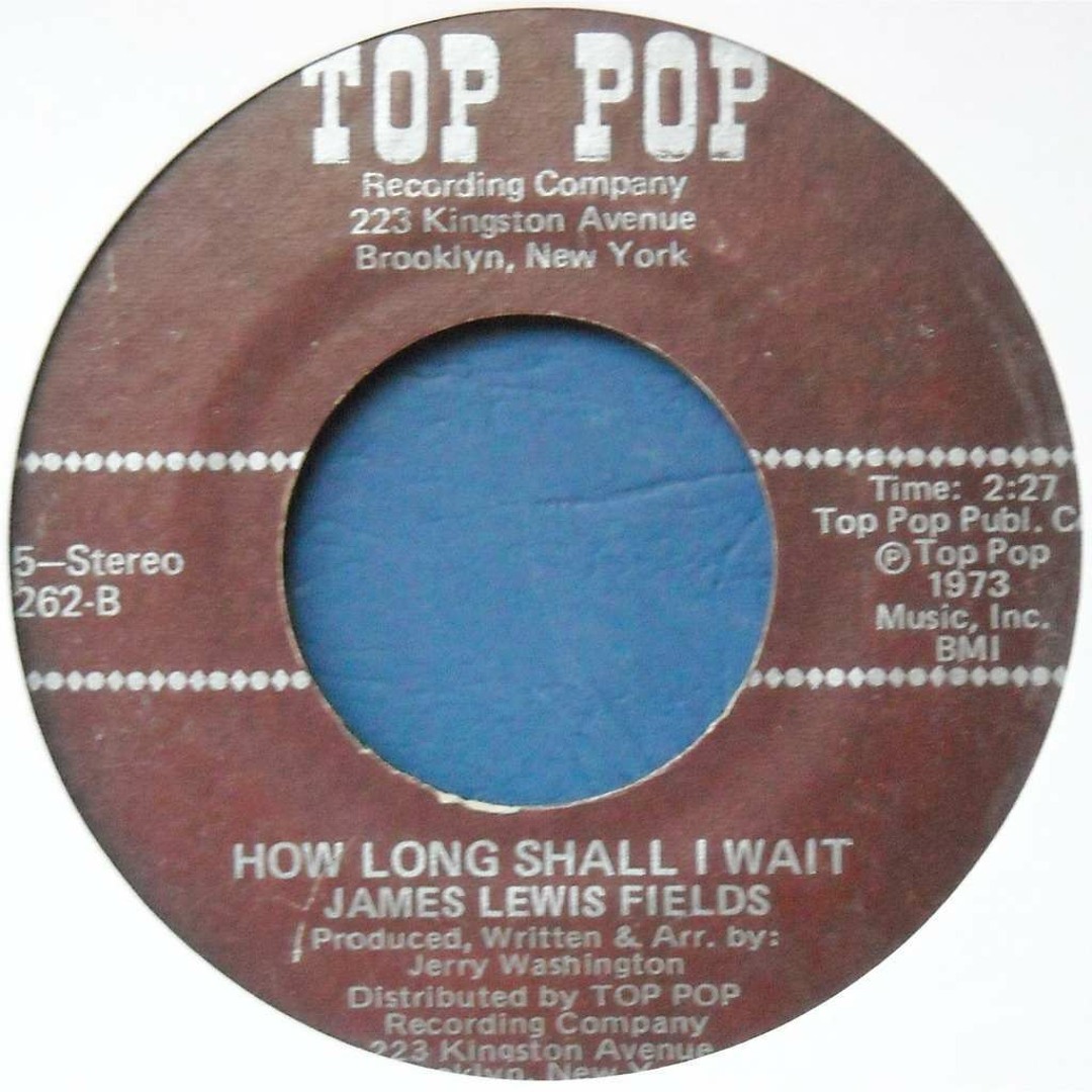 Stream James Lewis Fields (DB) - How Long Shall I Wait (1973) by ...