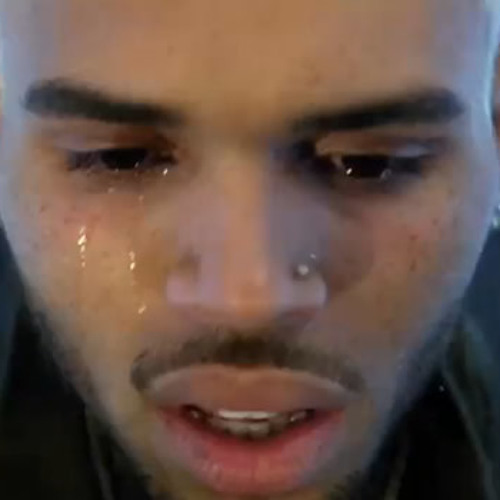 Chris Brown Crying