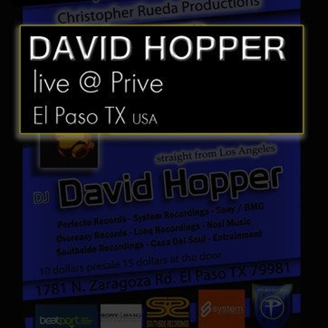 Stream DAVID HOPPER Live @ Prive, El Paso TX, USA by Overeasy Records ...