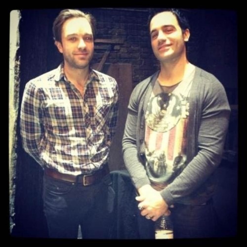 Ramin Karimloo And Hadley Fraser Phantom