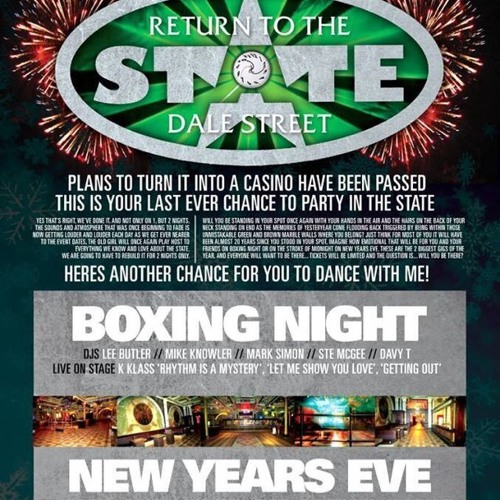 Stream The State Reunion Liverpool Bootleg Mix by Elliott F Duncan ...