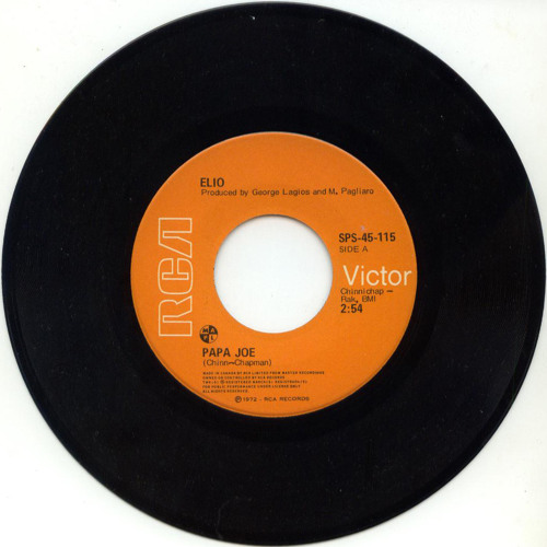 Stream Elio - Papa Joe (RCA; 1972) by Patrimoine P.Q. | Listen online ...