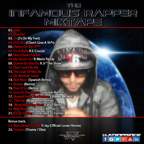 Stream TheInfamousRapper Mixtape | Listen to The Infamous Rapper ...