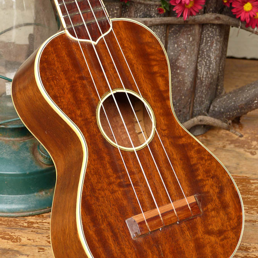 Stream 1920s Regal-made "Glee Club" fancy mahogany soprano ukulele ...
