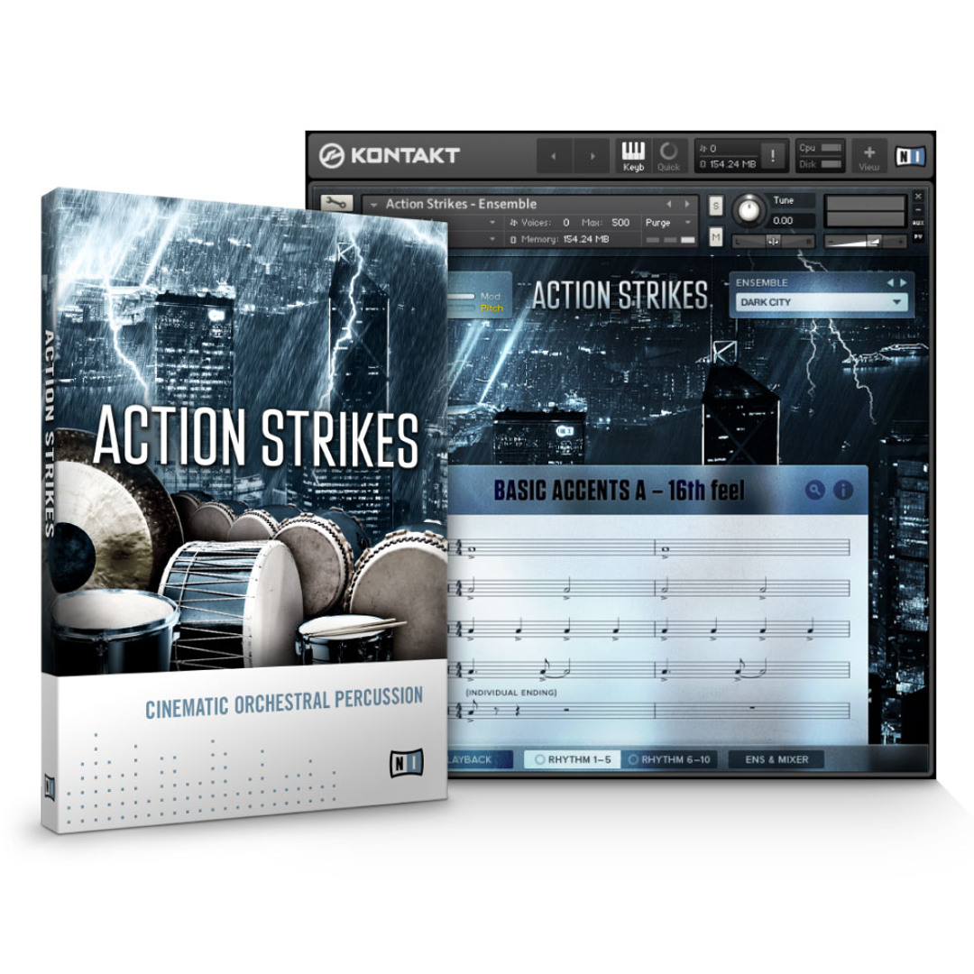 Stream KOMPLETE > ACTION STRIKES > 'Call To Arms' demo by Native ...