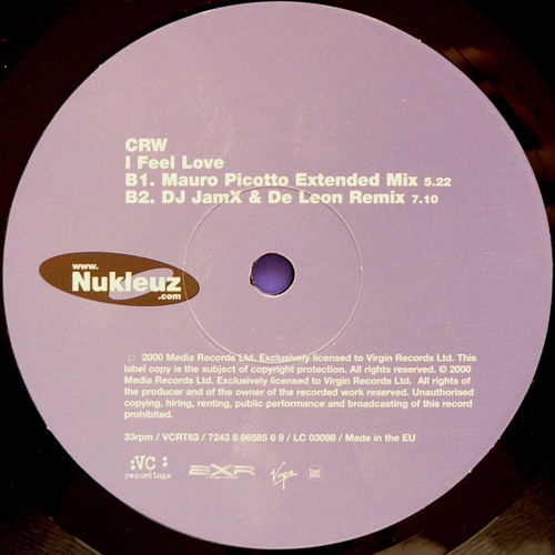 Stream CRW - I Feel Love (DJ JamX & De Leon Remix) by mariellaqc ... Stream CRW - I Feel Love (DJ JamX & De Leon Remix) by mariellaqc ...