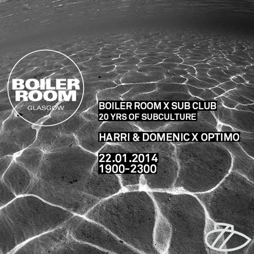 Stream Optimo Boiler Room x Sub Club mix by Boiler Room | Listen online ...