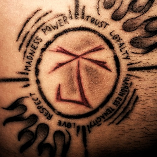 Tenacity Symbol Tattoos