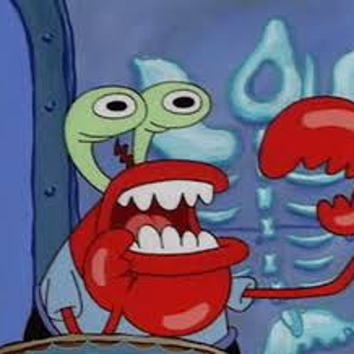 Mr Krabs Drooling