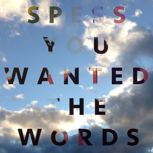 Stream You Wanted The Words by The Disciples Of Spess | Listen online ...